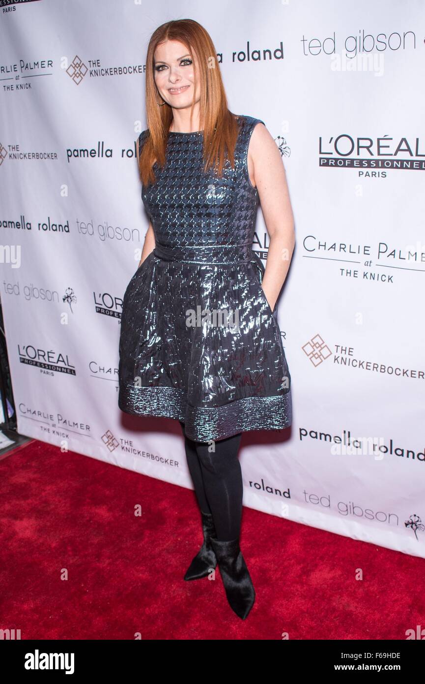 New York, NY, USA. 14th Nov, 2015. Debra Messing at arrivals for Ted ...