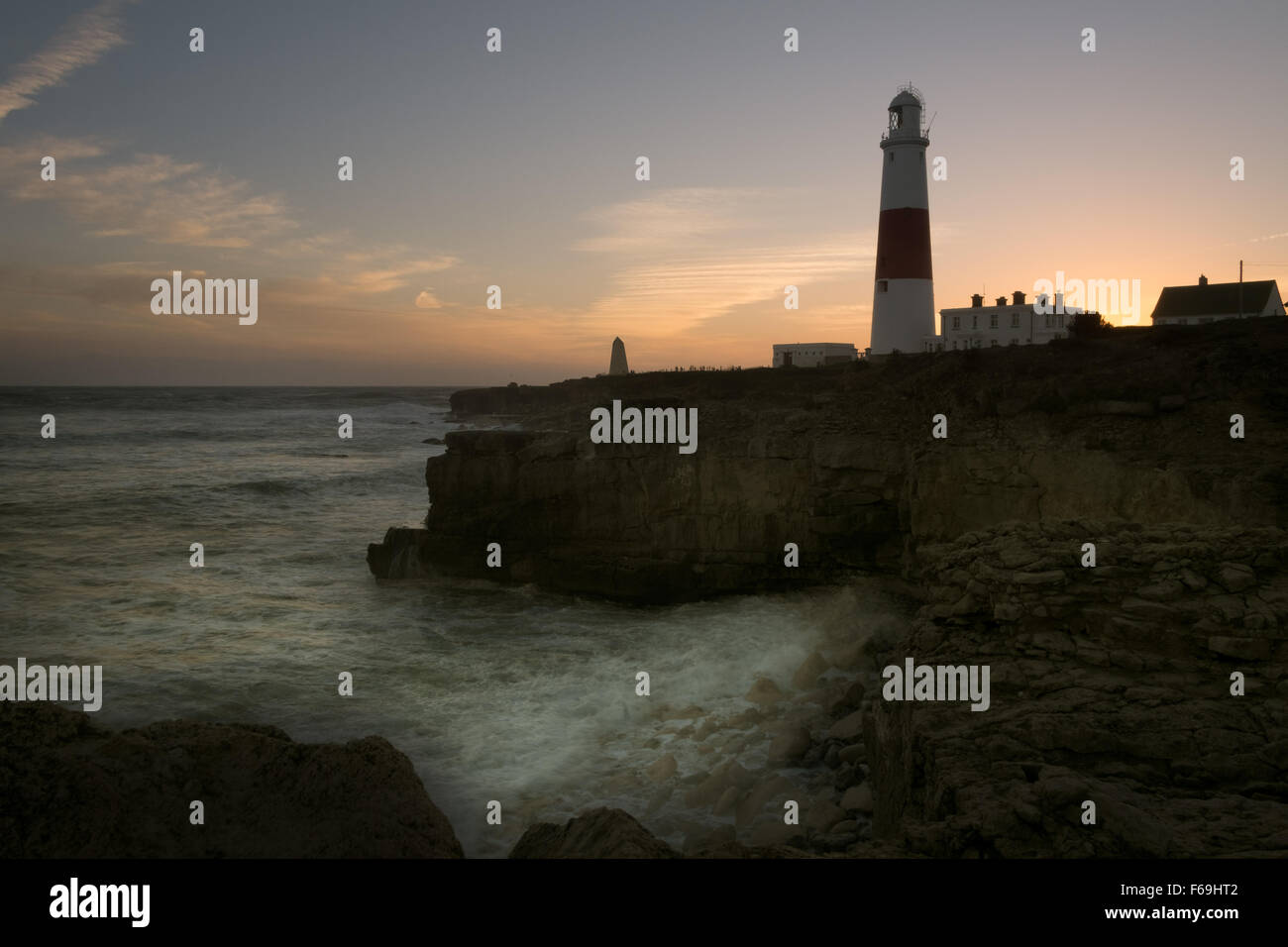 Portland Bill Lighthouse is a functioning lighthouse at Portland Bill ...