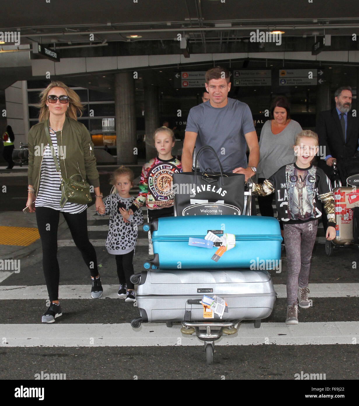 Steven Gerrard Family