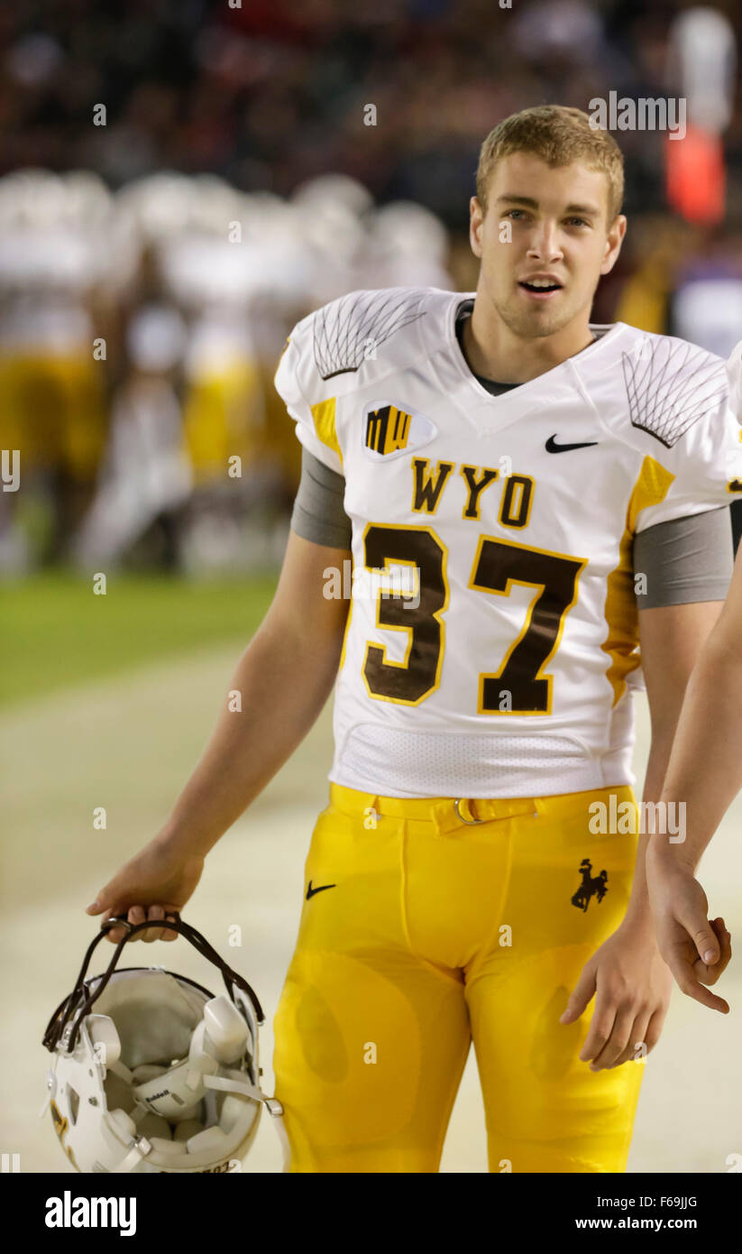 San Diego, California, USA. 14th Nov, 2015. Wyoming Cowboys K #37 Alex ...