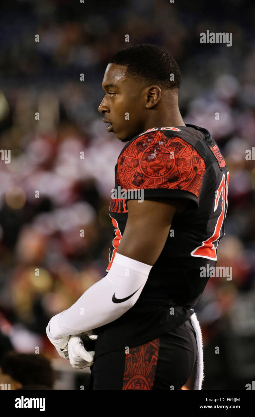 San Diego, California, USA. 14th Nov, 2015. San Diego State University ...