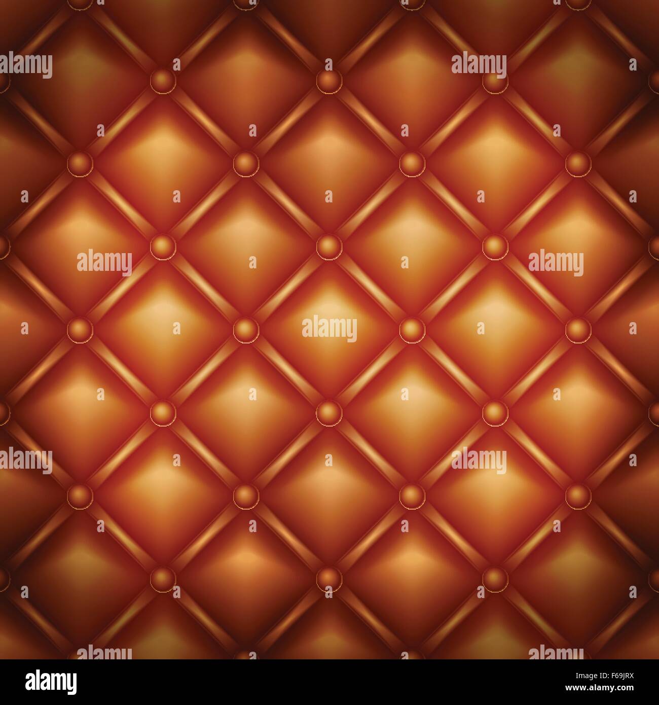 Leather textured background with buttons. Vector illustration Stock ...