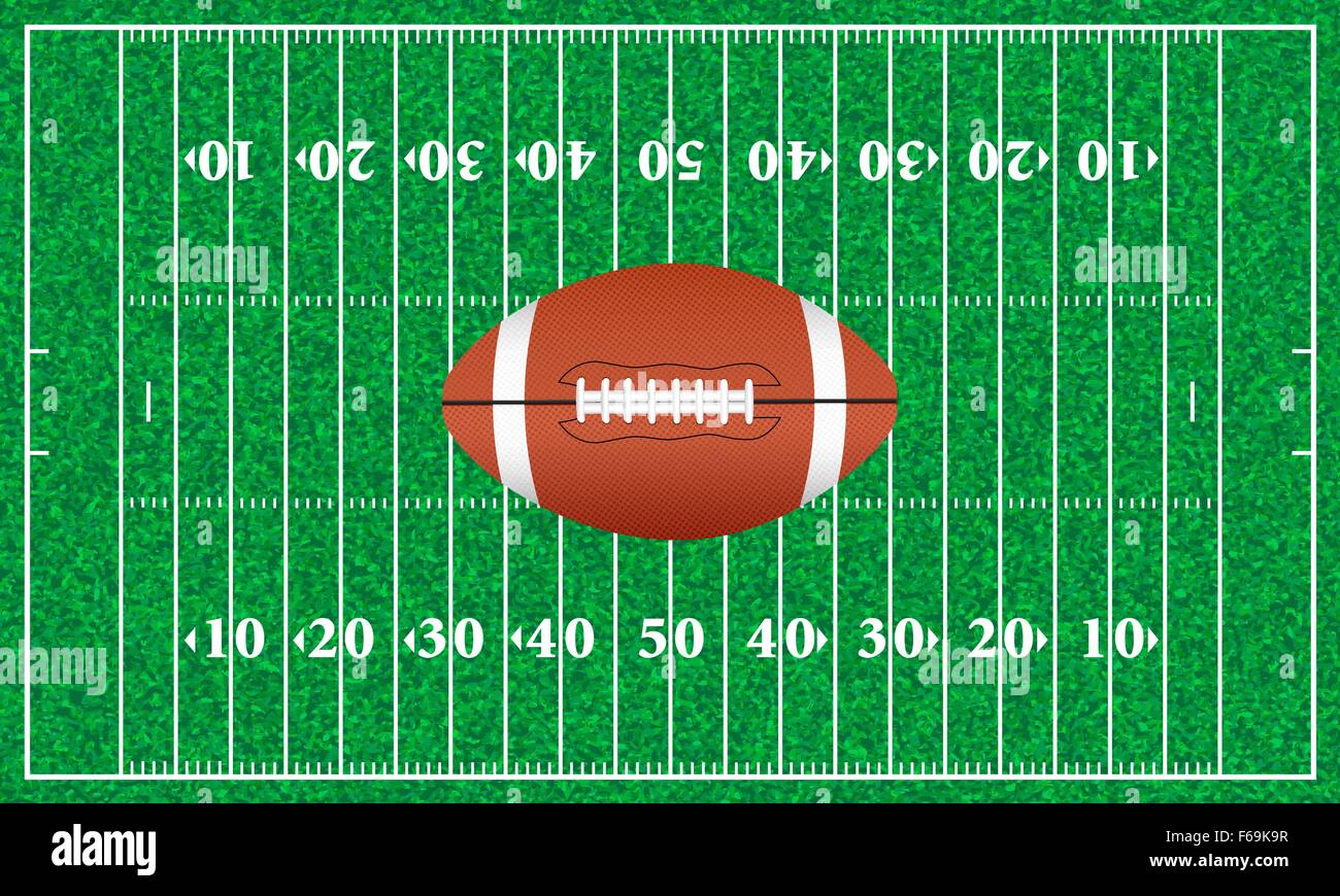 Nfl Football Field Template