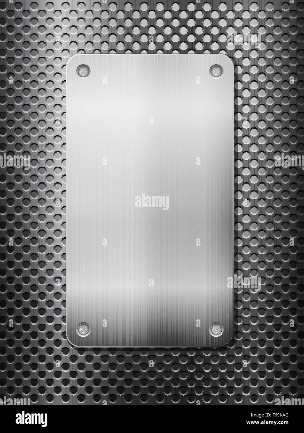 Pattern of metal texture background. Vector illustration Stock Vector ...