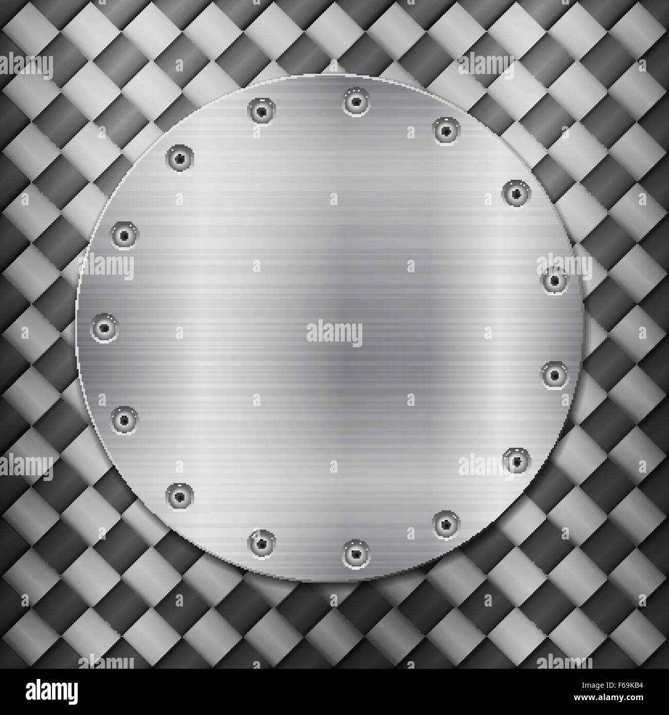 Pattern of metal texture background. Vector illustration Stock Vector ...