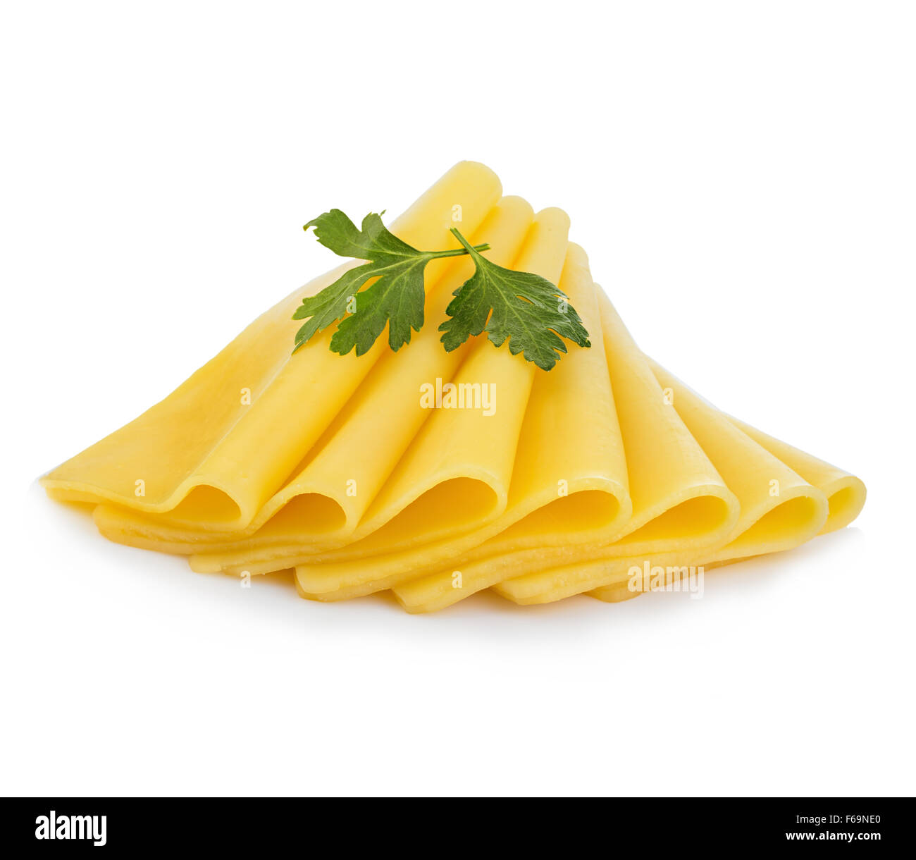 Cheese slice stack white background hi-res stock photography and images ...
