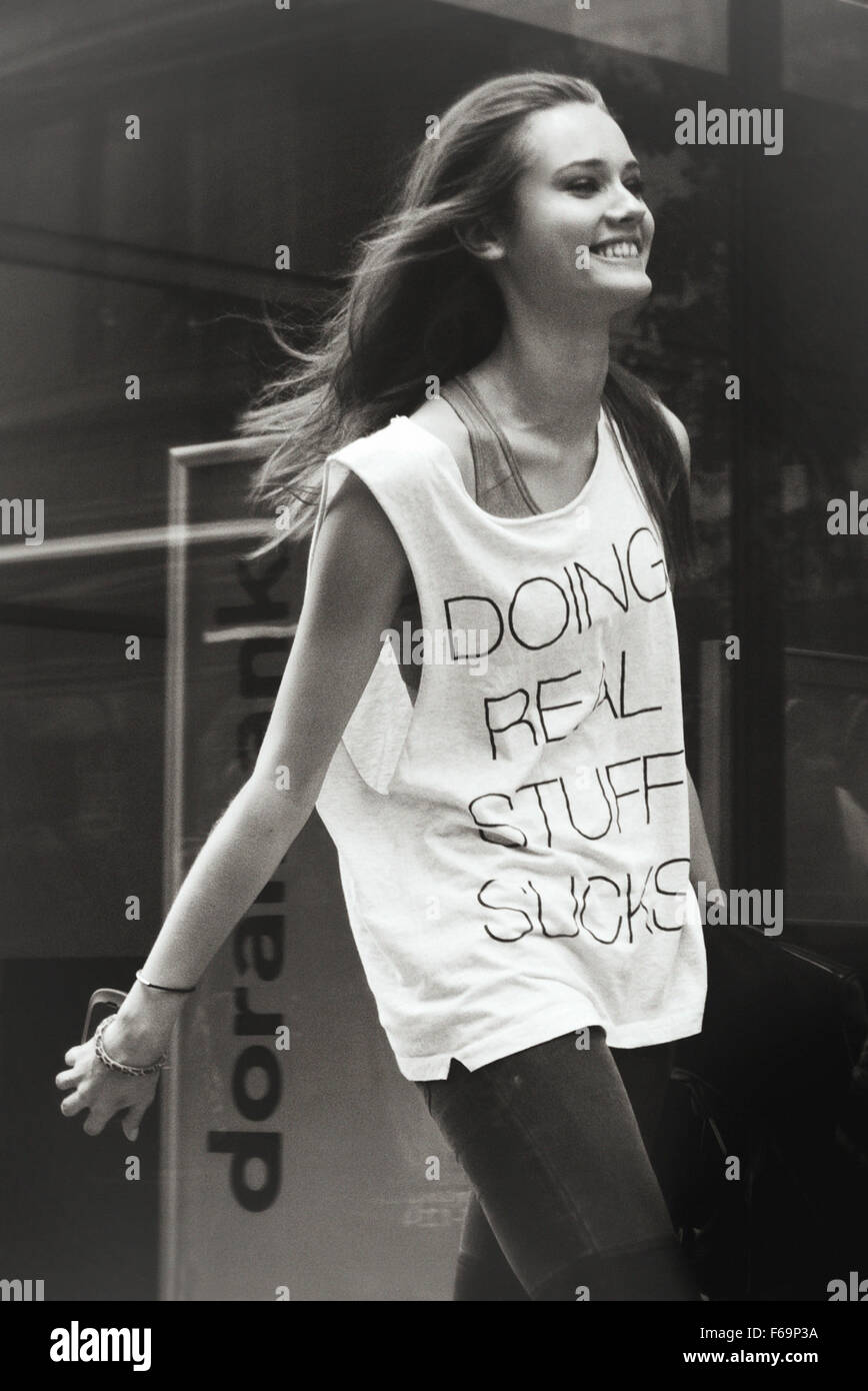 Polish model Monika "Jac" Jagaciak Stock Photo - Alamy