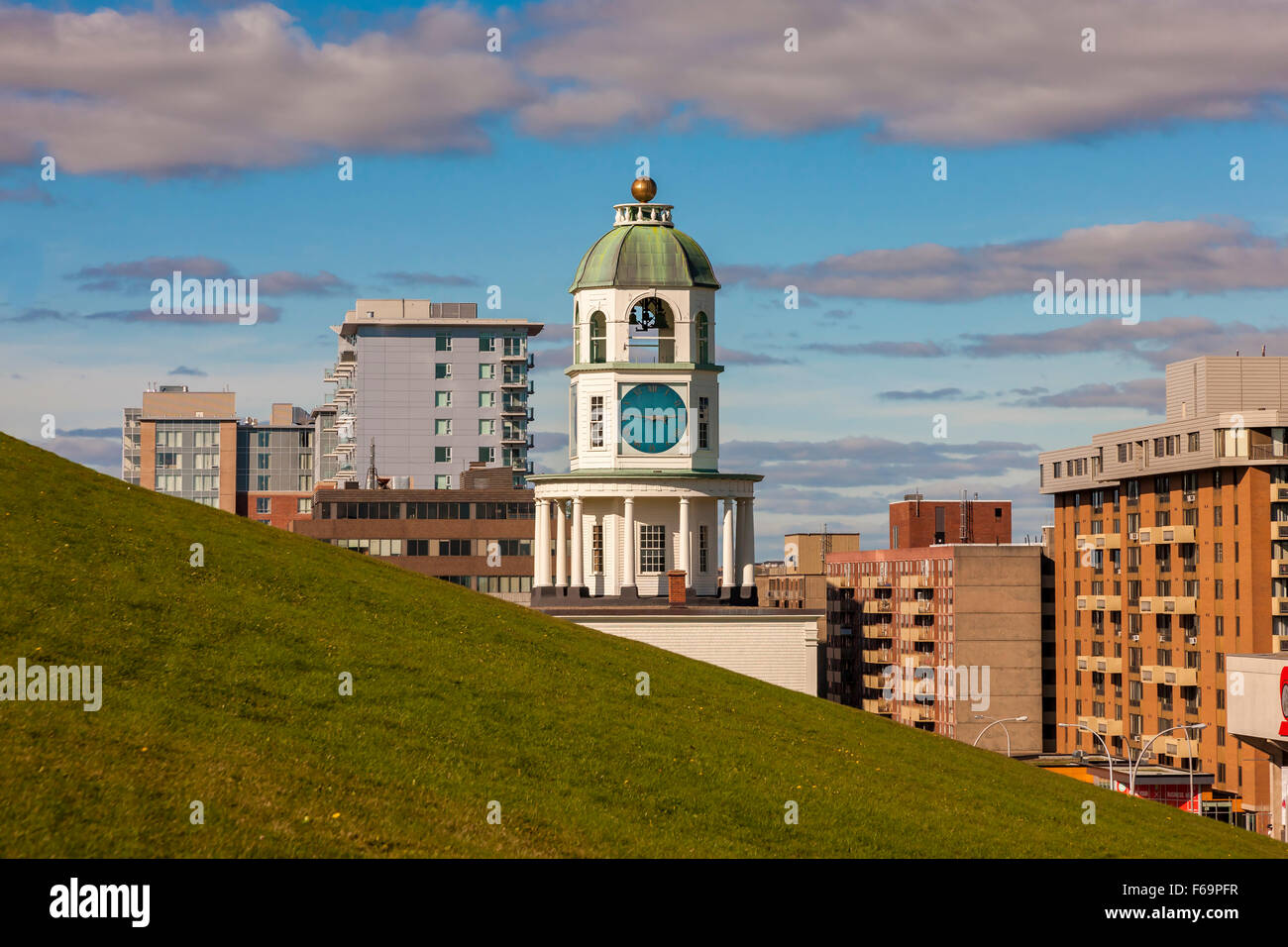The Old Town Clock, Citadel Hill, Halifax, Nova Scotia Stock Photo - Alamy