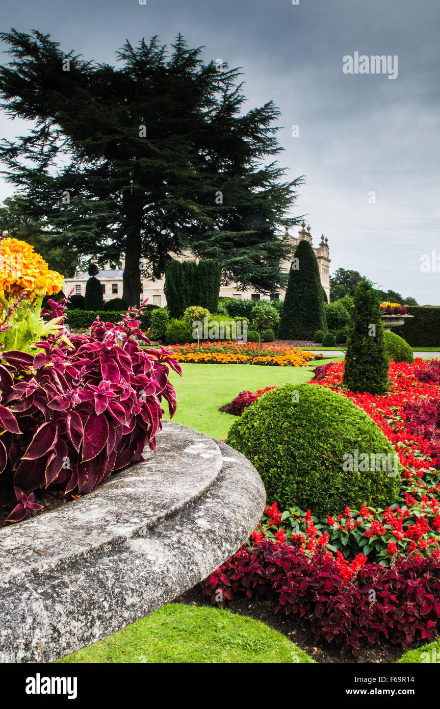 the color of Brodsworth Garden summer time Ray Boswell Stock Photo - Alamy