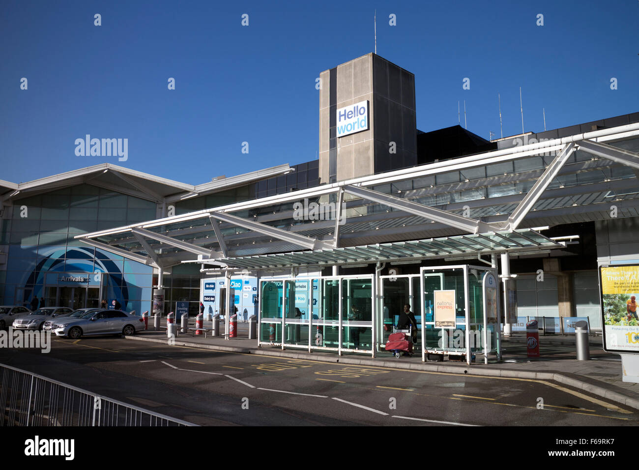 Birmingham Airport terminal building, UK Stock Photo - Alamy