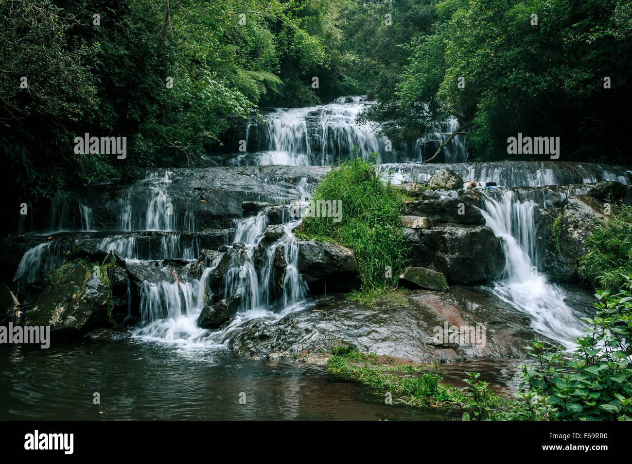 A classic waterfall Stock Photo - Alamy