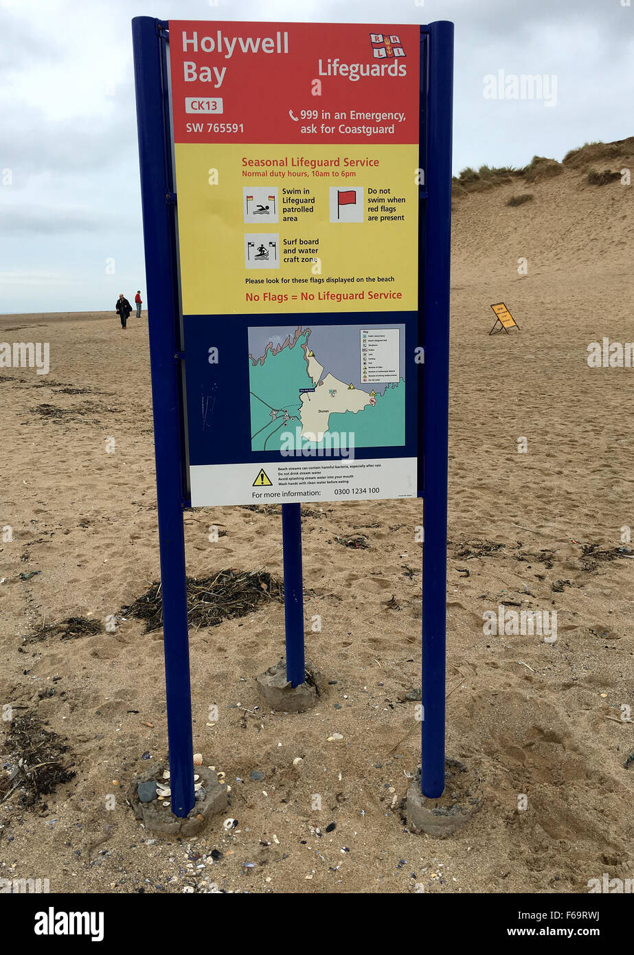 Holywell Bay Beach Cornwall Stock Photo - Alamy