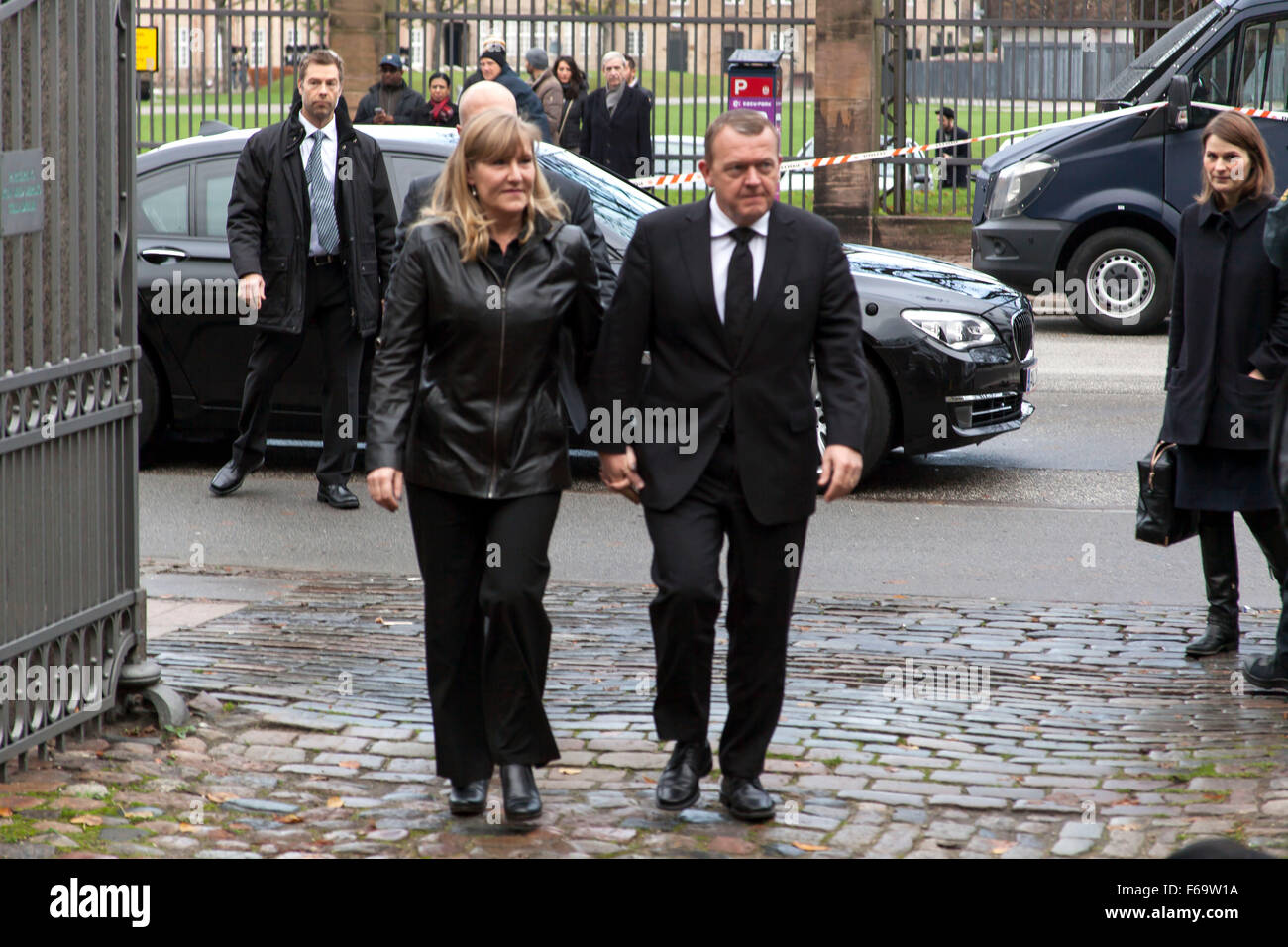 Copenhagen, Denmark, November 15th, 2015: Danish PM Lars Loekke ...