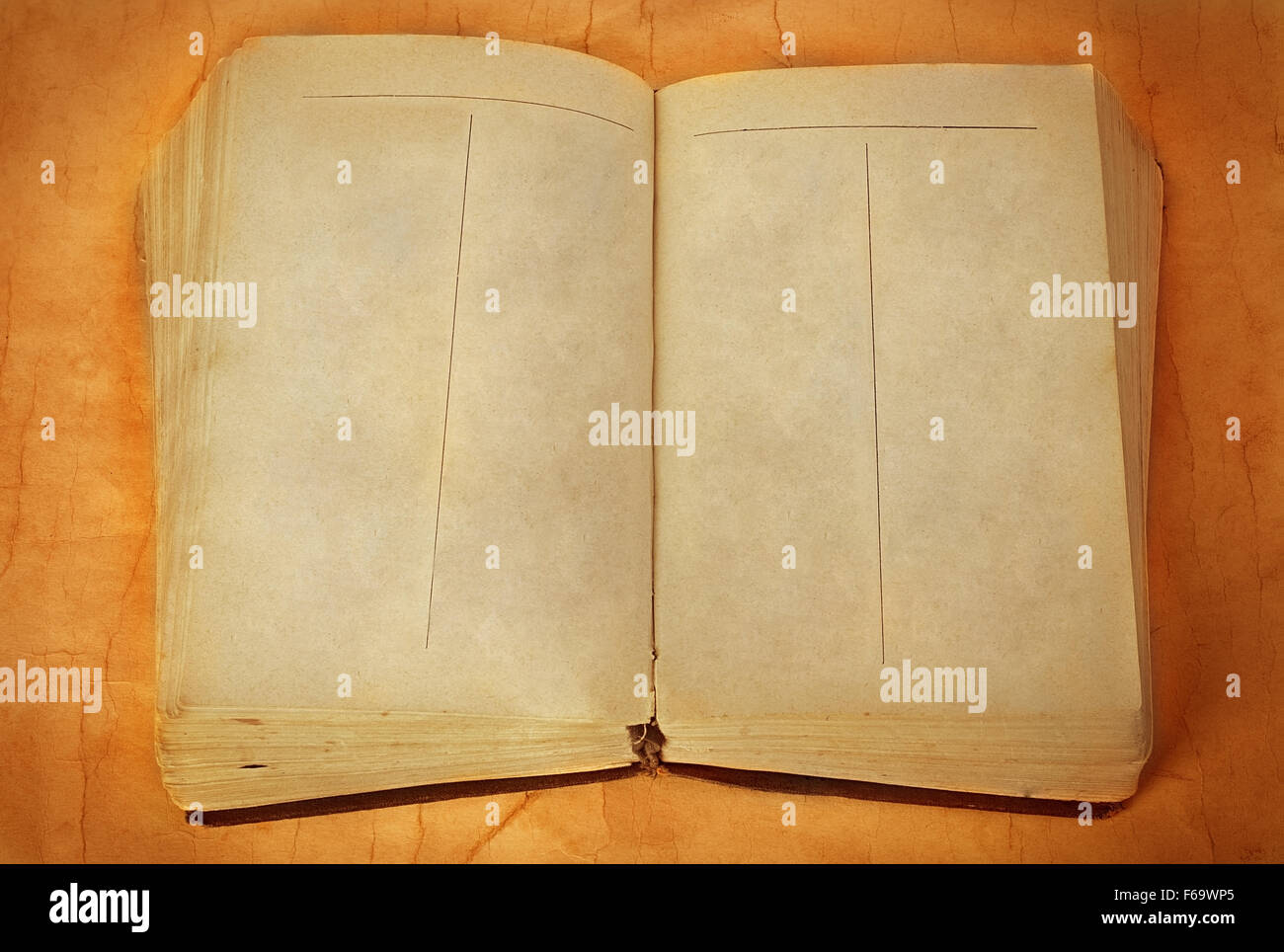Old grunge book close-up on a vintage background Stock Photo - Alamy
