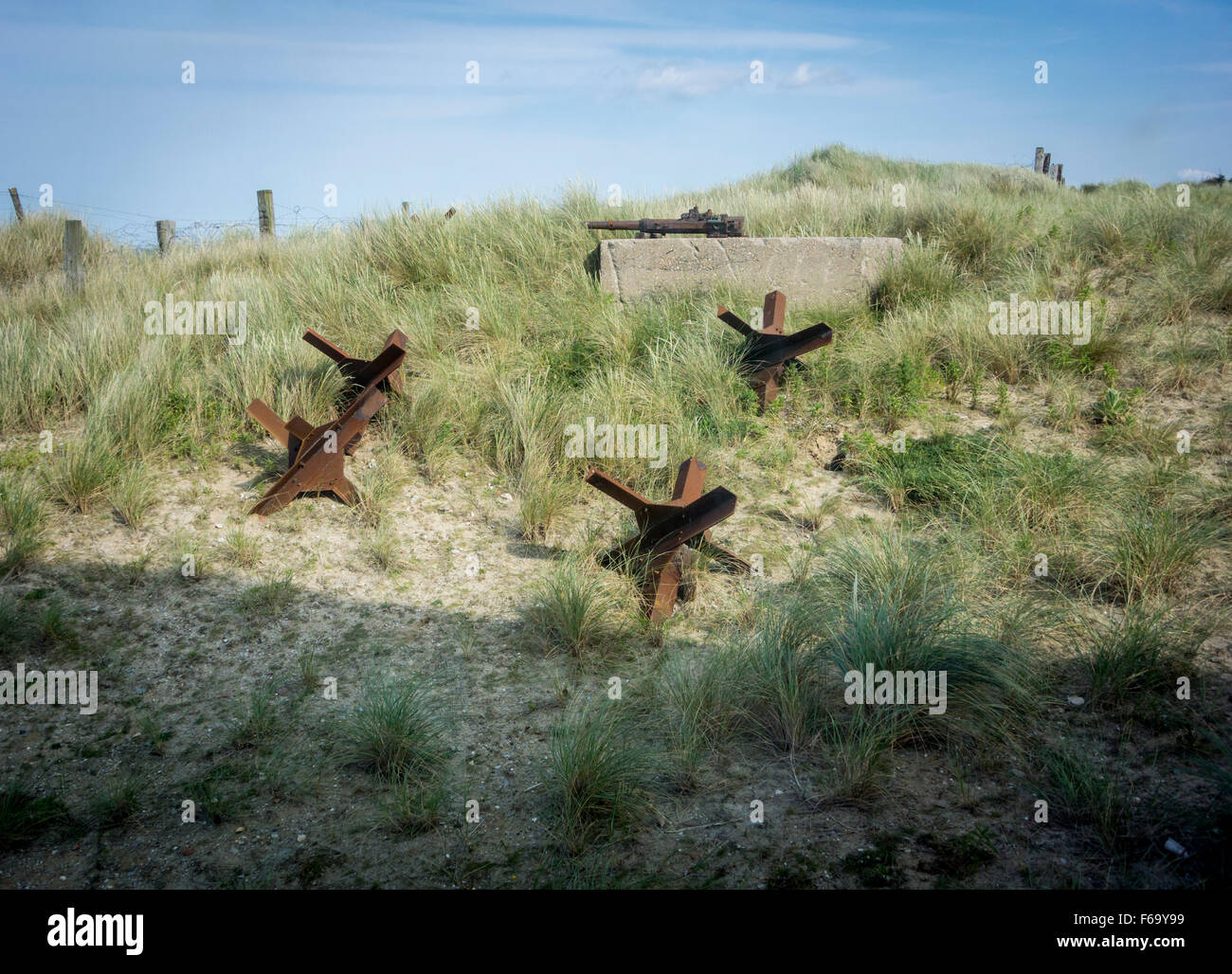 Anti tank and normandy hi-res stock photography and images - Alamy