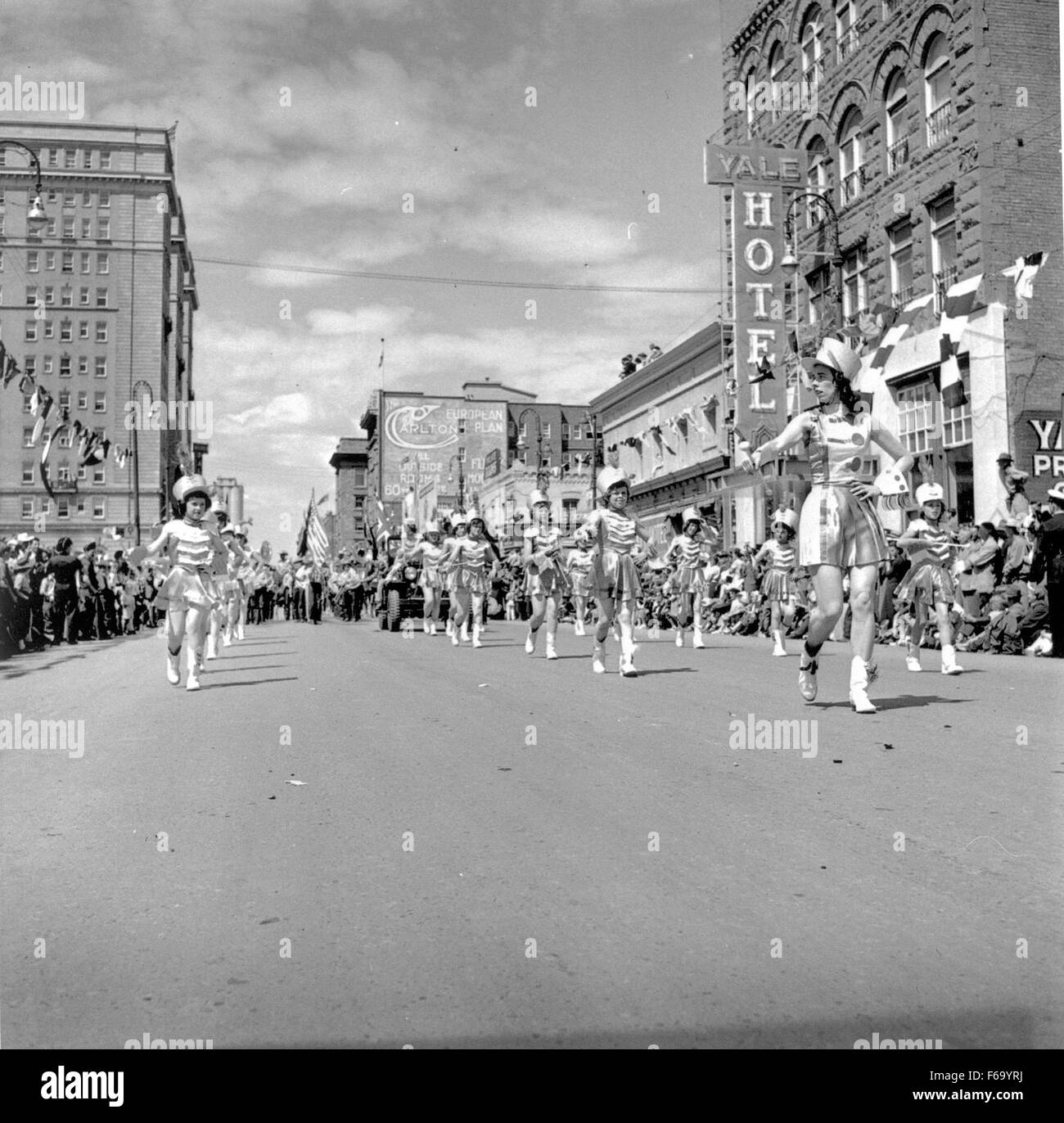 Stampede Parade, 1953 Stock Photo - Alamy