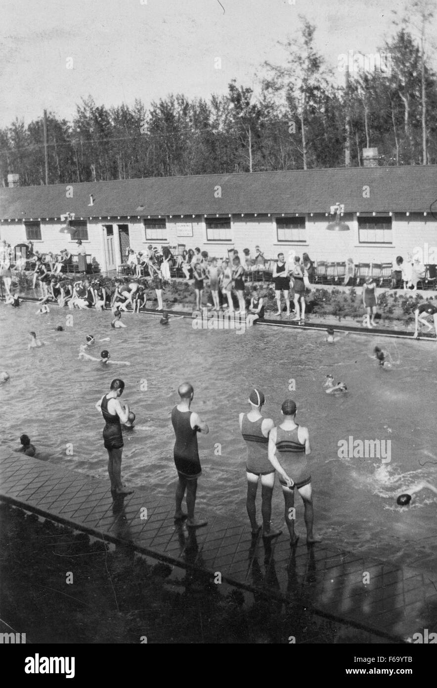 The Princess Elizabeth Swimming Pool in Edmonton, Alberta, is a popular ...