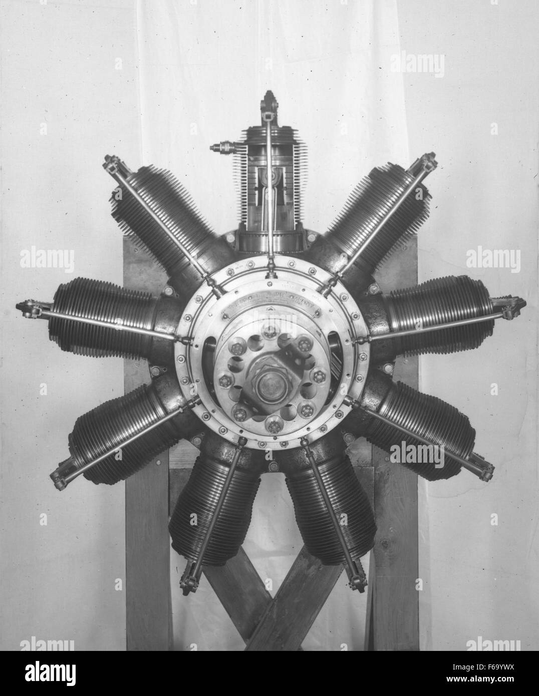 Gnome rotary engine hi-res stock photography and images - Alamy