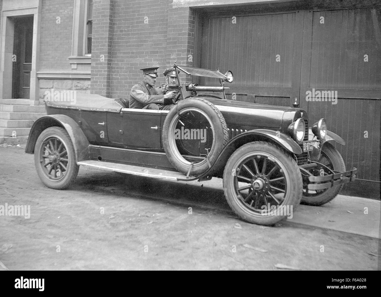 Car mounted gun hi-res stock photography and images - Alamy