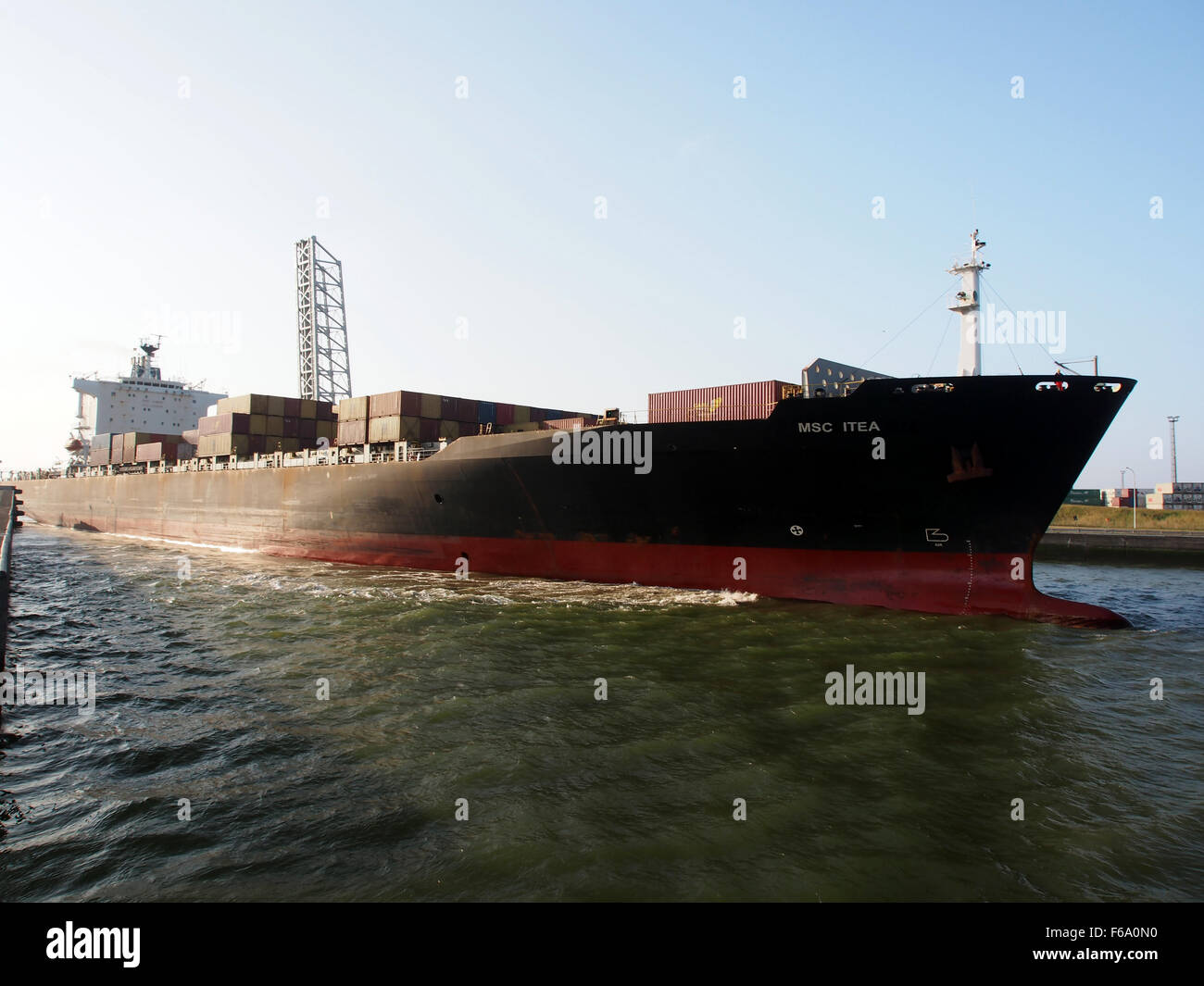 MSC Itea - IMO 9157698, Port of Antwerp pic 1 Stock Photo - Alamy