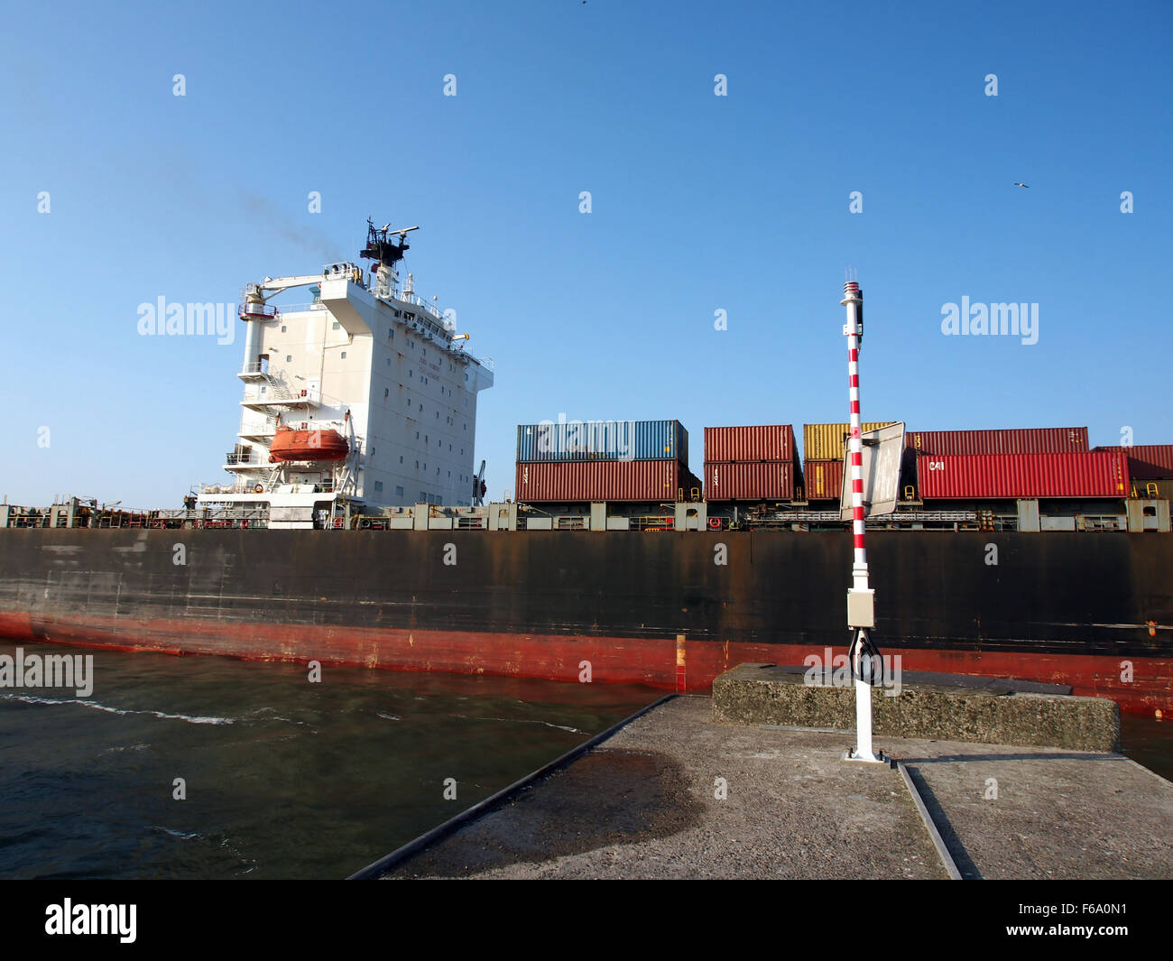 MSC Itea - IMO 9157698, Port of Antwerp pic 2 Stock Photo - Alamy