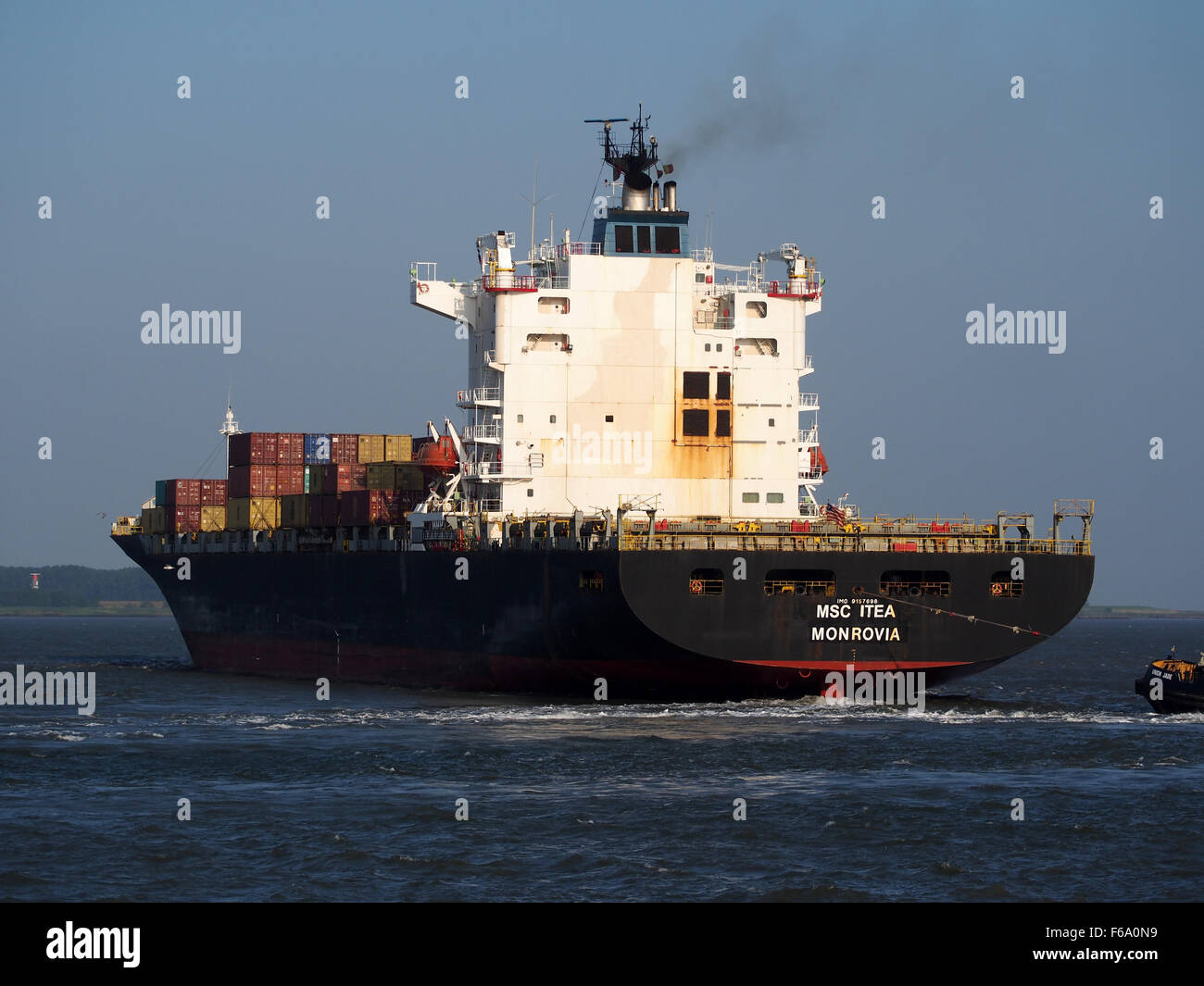 MSC Itea is a container ship and oil tanker operating in the Port of ...