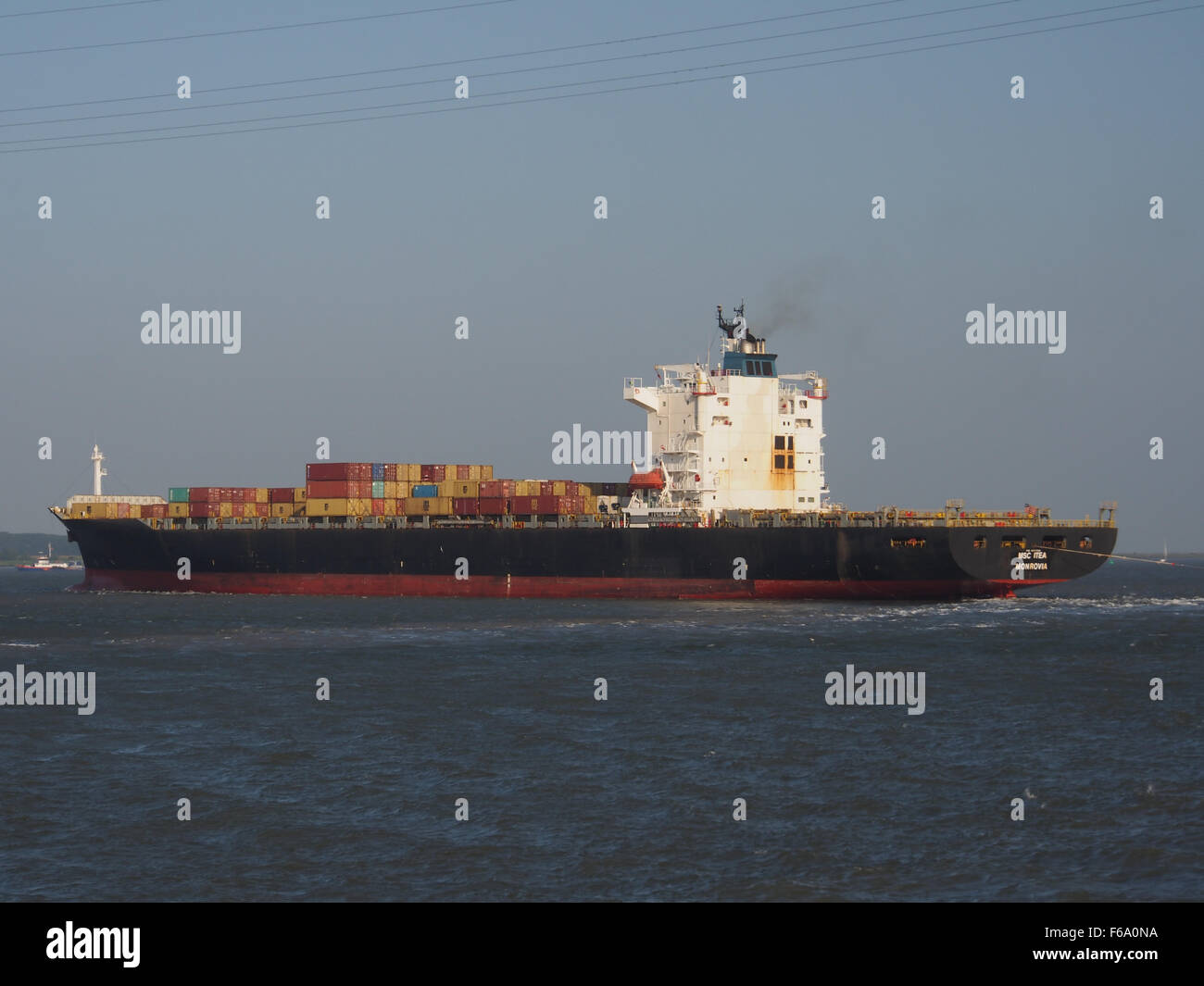 The MSC Itea, operating in the Port of Antwerp, serves as both a ...