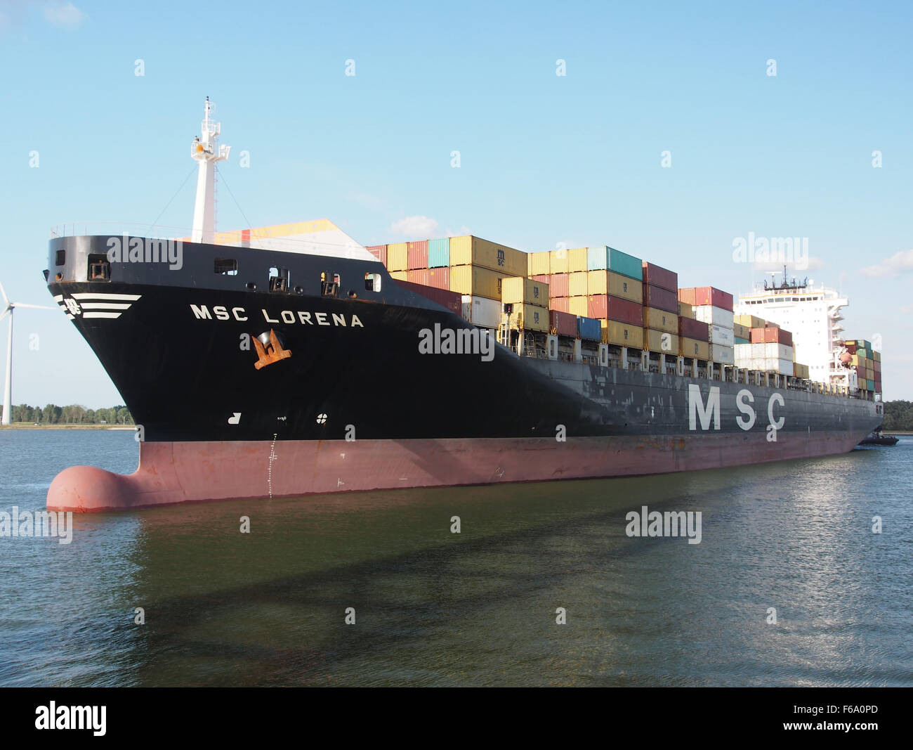 MSC Lorena, with IMO number 9320403 and callsign 3EBO9, is a container ...