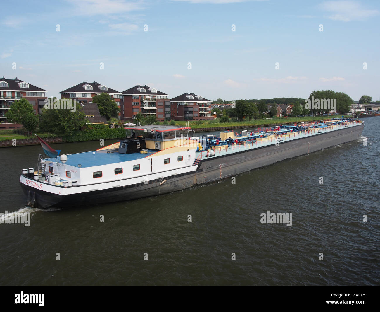 Neptunus (ship, 1987) - ENI 02318139, Amsterdam-Rijn kanaal, pic4 Stock ...