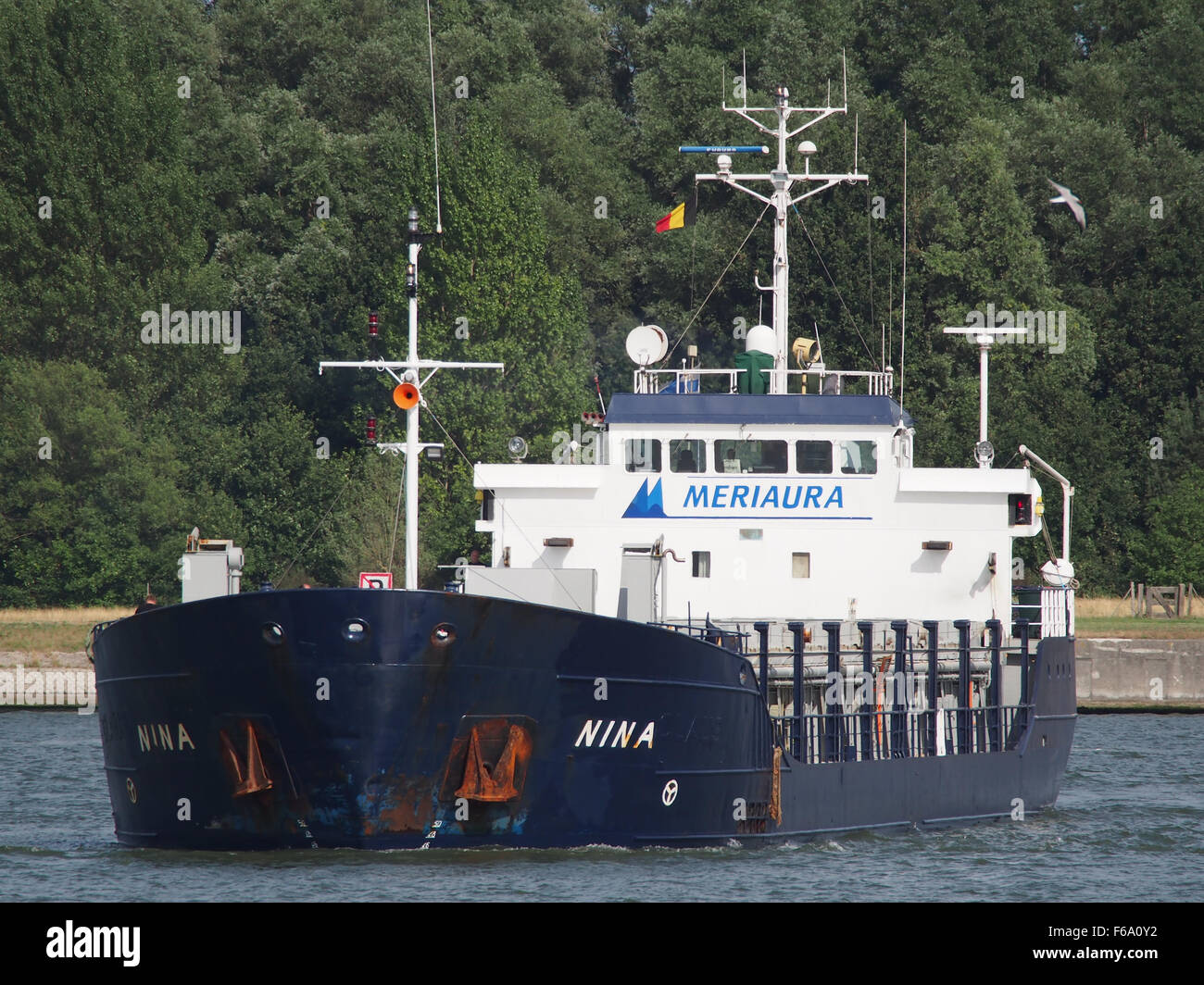 The Nina Nauvo, IMO 8618035, is a vessel operating in the ...