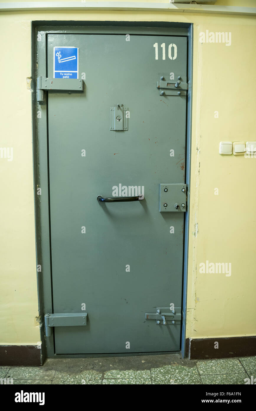 Inside Prison Cell In Polish Stock Photos & Inside Prison Cell In ...