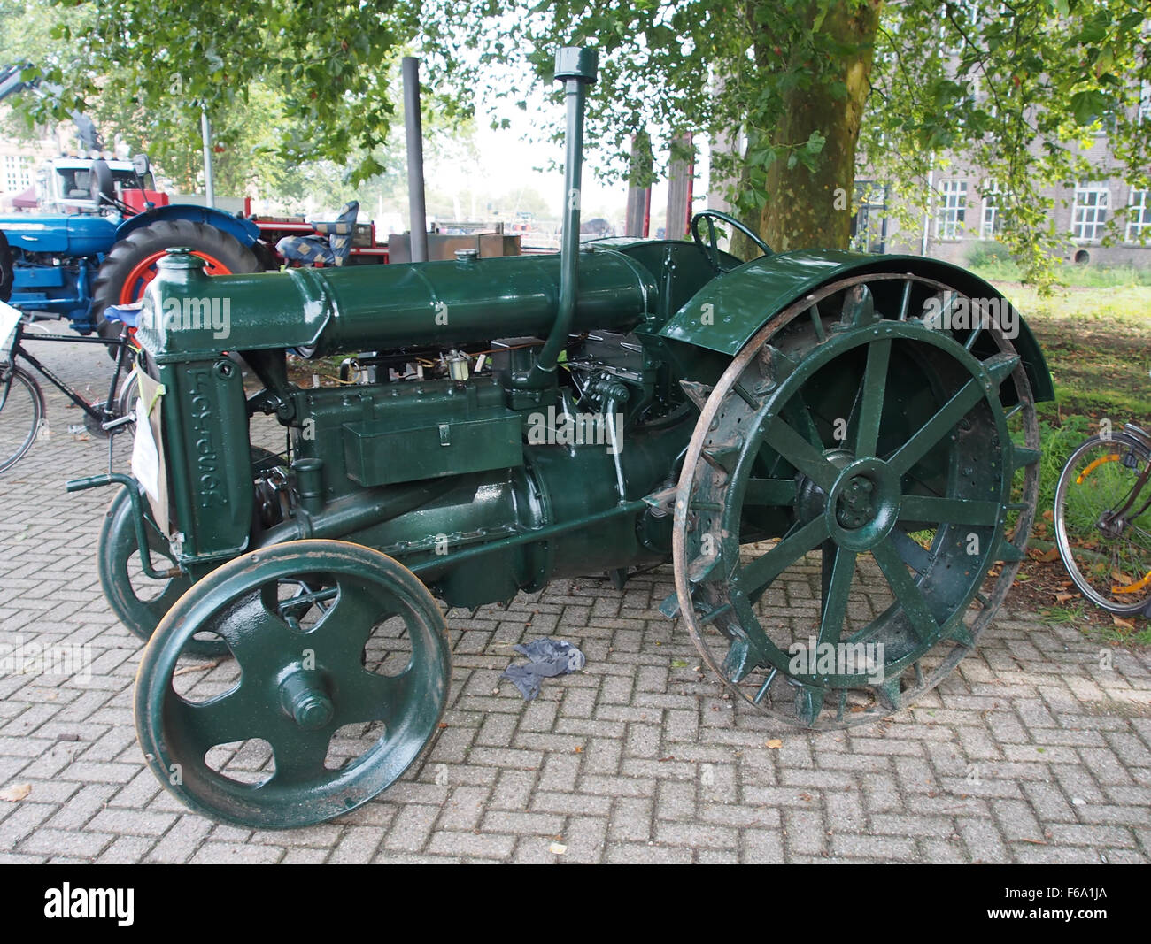 The 1943 Fordson N, a vintage agricultural tractor on display at ...
