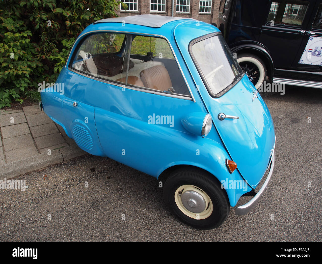 The 1959 BMW Isetta 300 on display at Oisterwijkste Stoomdagen 2015 ...