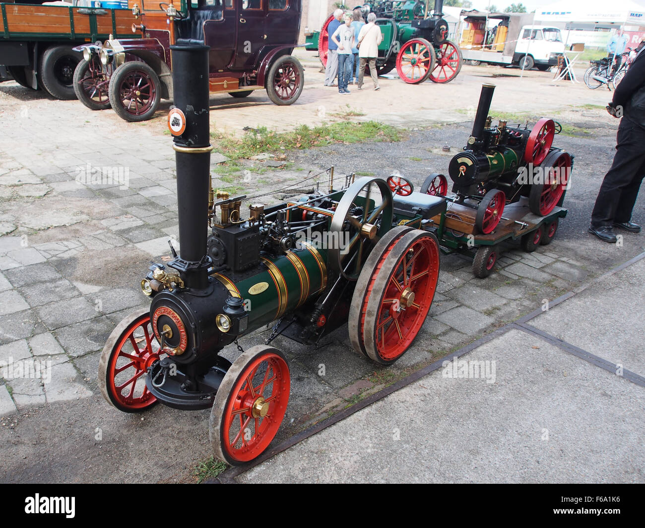 The Bigger, a steam-powered engine built by William Foster & Co ...