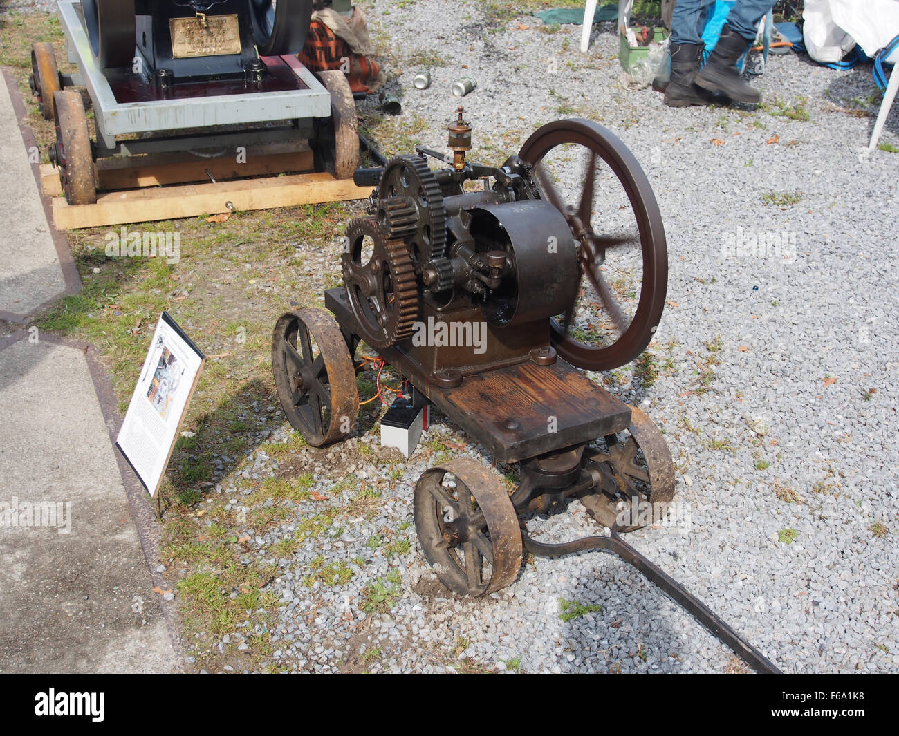 The Aermotor windmill engine at Oisterwijkste Stoomdagen 2015 ...