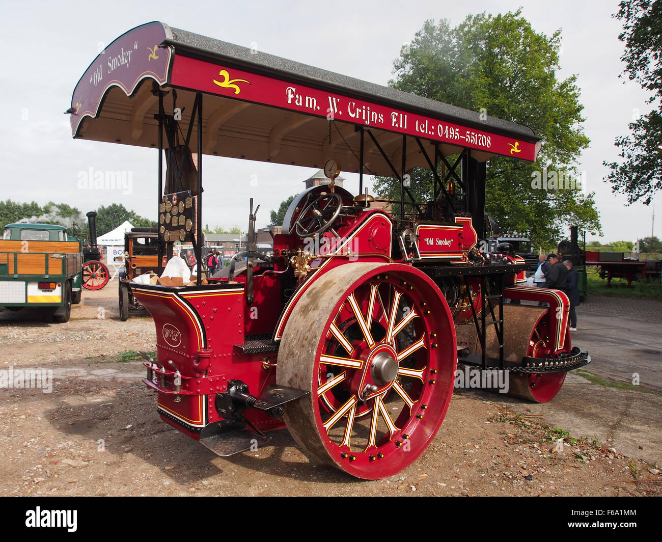 Oisterwijk Steam Days 2015 featuring 'Old Smokey,' a vintage steam ...