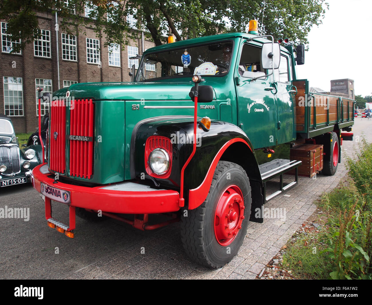 The Scania 81 on display at Oisterwijkste Stoomdagen 2015, showcasing ...