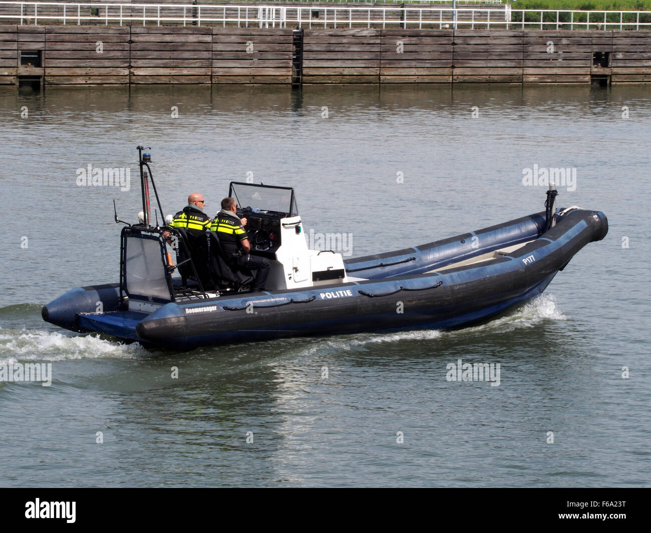 The P177 Boomeranger, a vessel operating in Noorder Voorhaven, is used ...