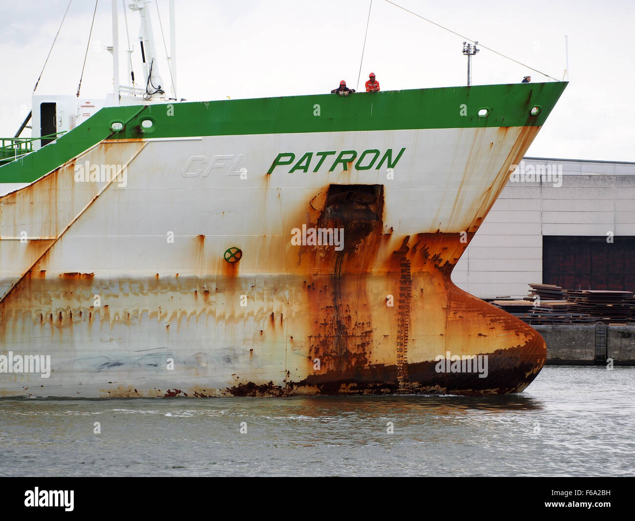 The Patron, built in 2008 and identified by IMO 9376464, is a container ...