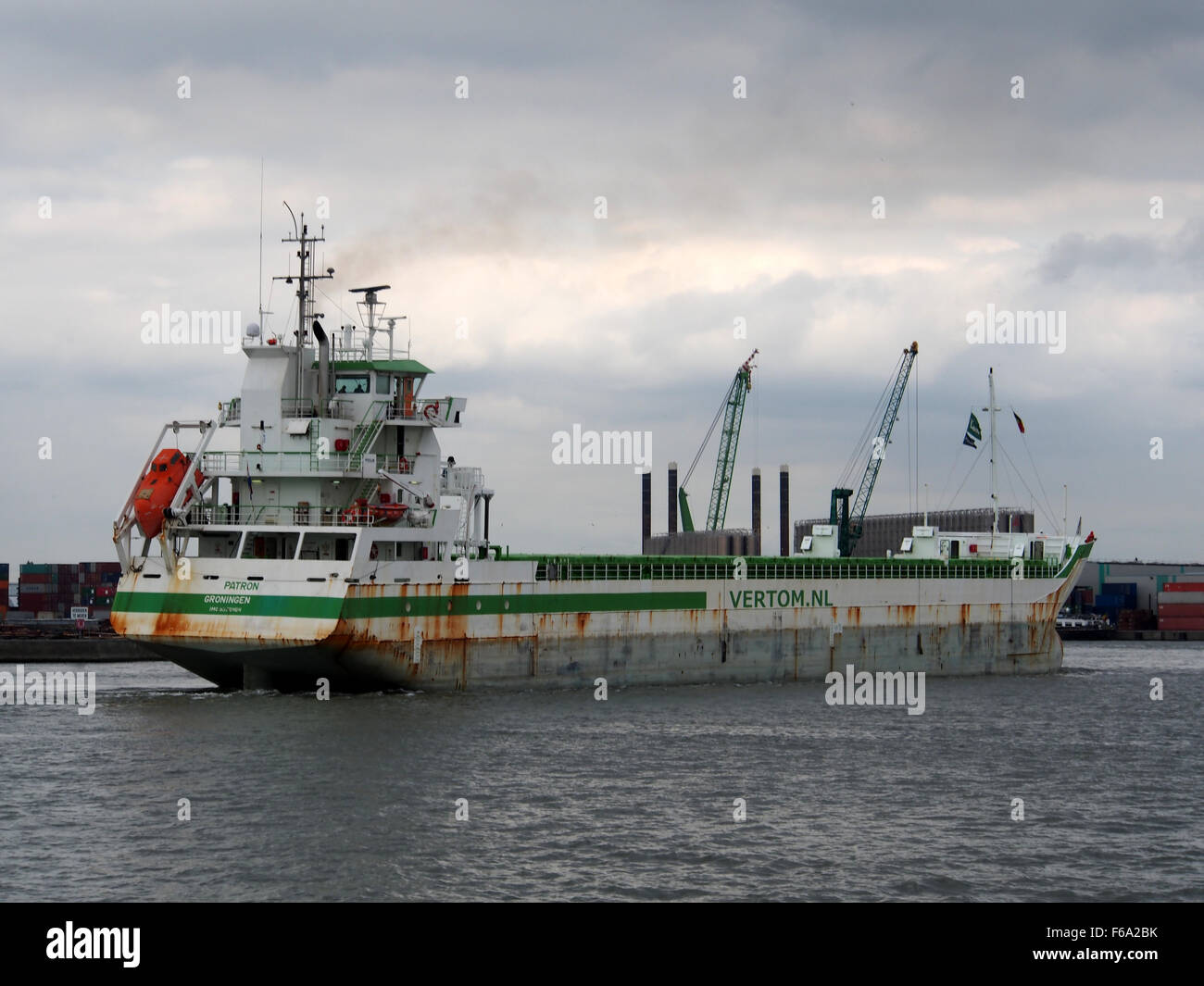 Patron (ship, 2008), IMO 9376464, Port of Antwerp pic5 Stock Photo - Alamy