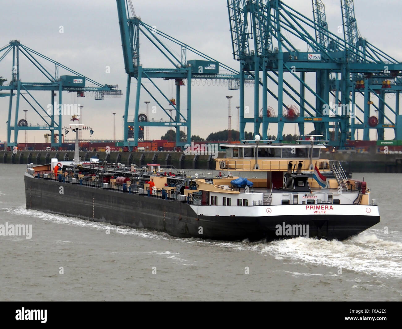 The Primera, identified by ENI 02326537, is a container ship operating ...