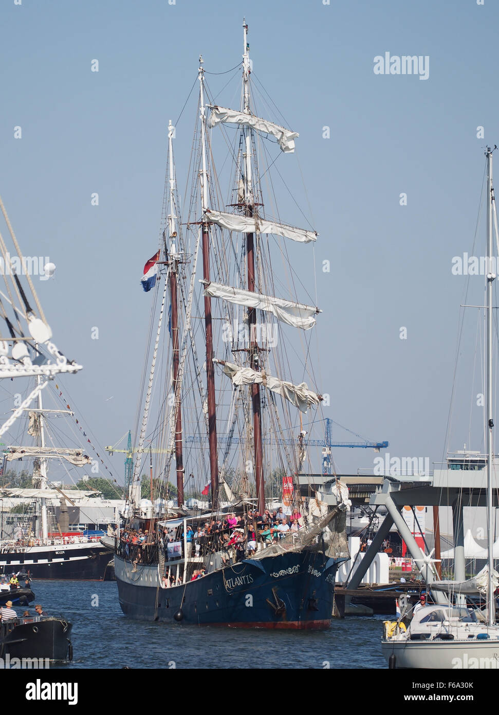 SAIL Amsterdam, operating with the Atlantis, is a container ship and ...