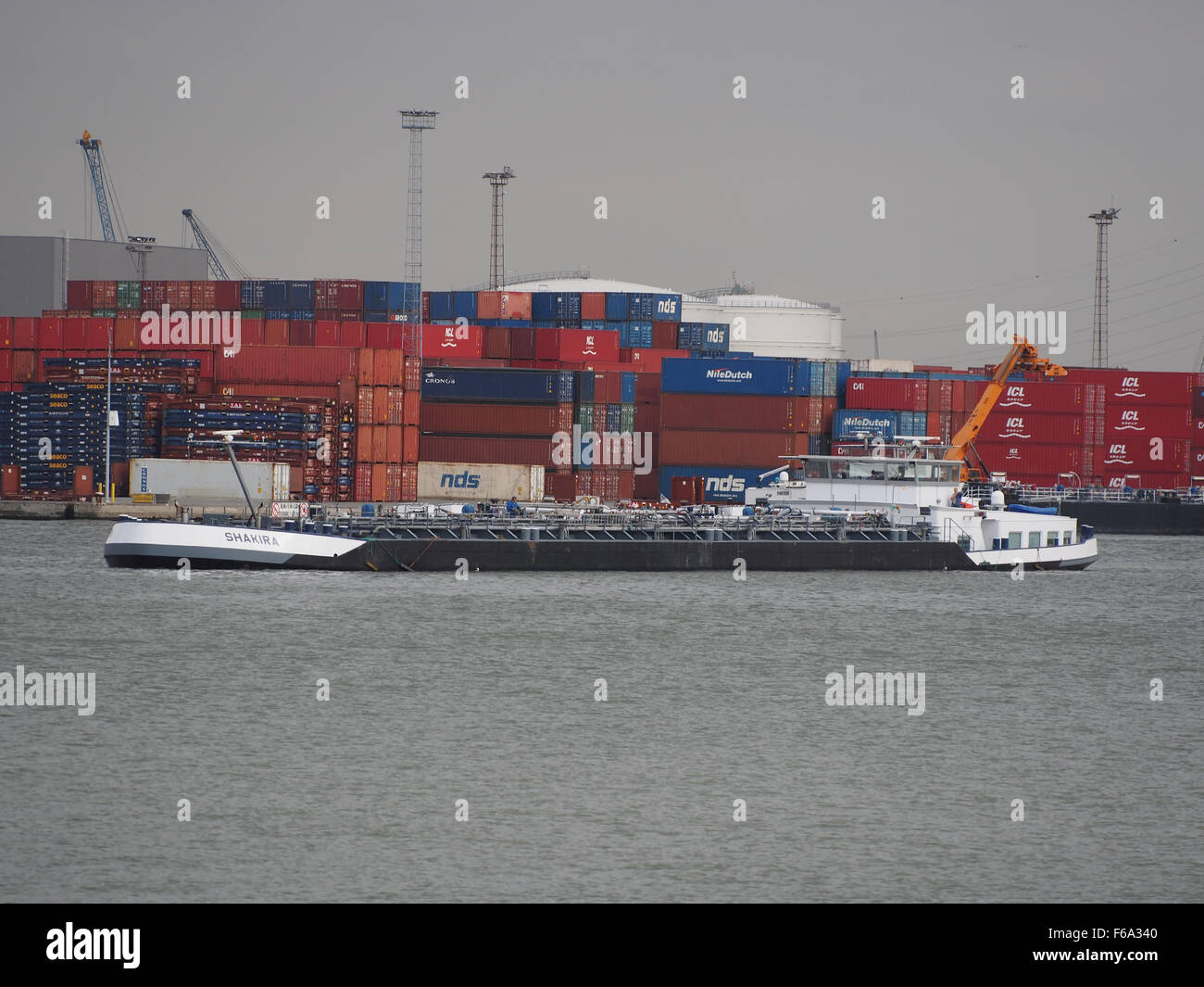 Shakira, built in 2004 with ENI 02326367, operates at the Port of ...