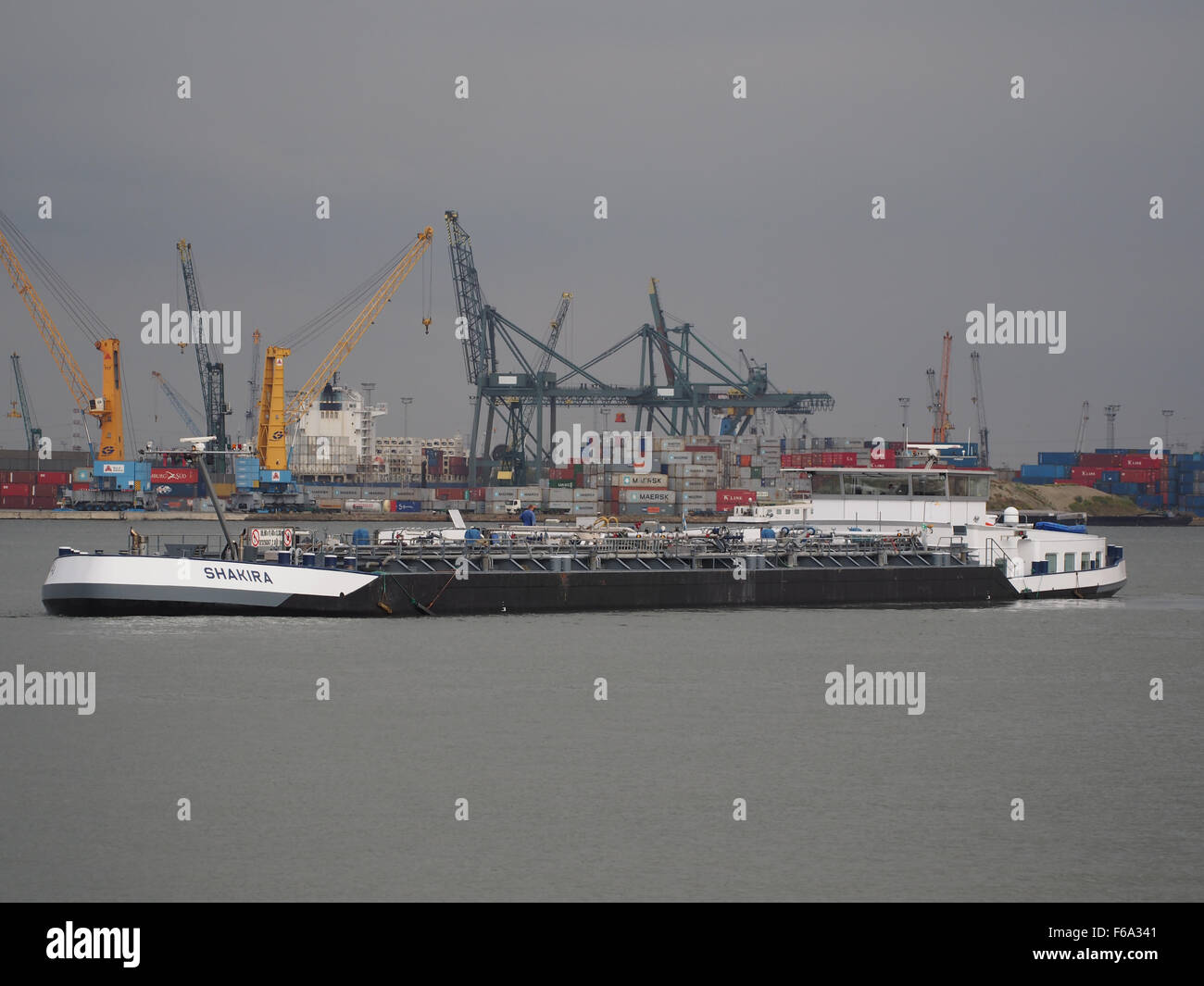 Shakira, built in 2004 with ENI 02326367, operates at the Port of ...