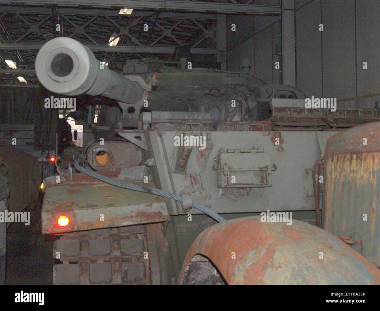 A Centurion tank hidden at Maaldrift, showcasing the military power and ...