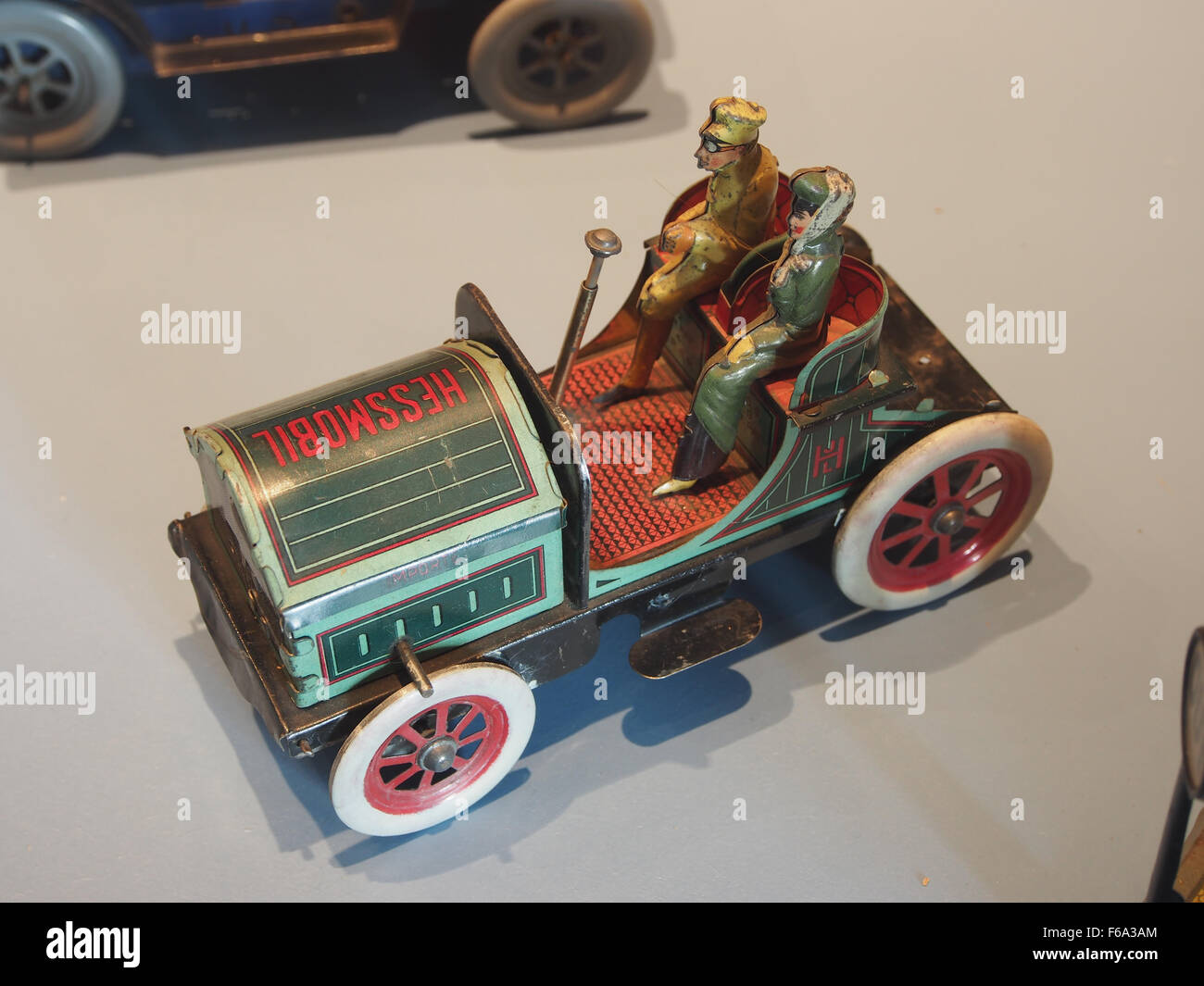 Clockwork wind up tin toy hi-res stock photography and images - Alamy