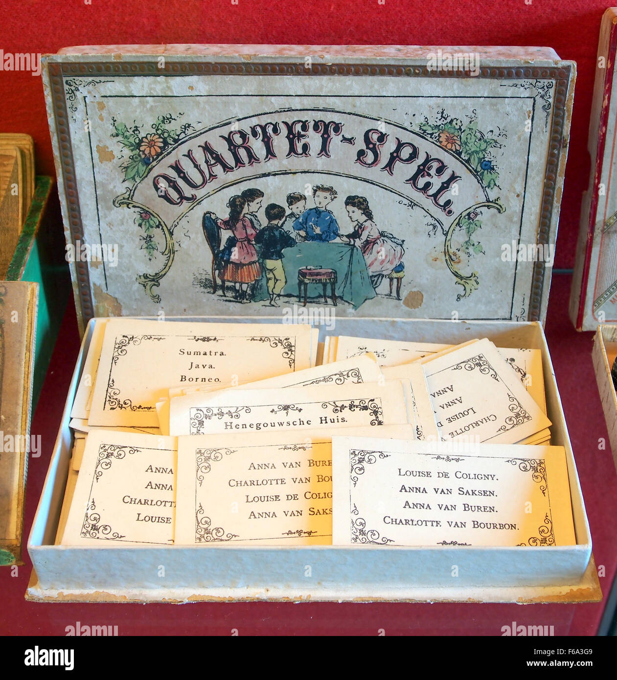 A Quartet-Spel game from the Speelgoedmuseum Deventer, a classic early ...