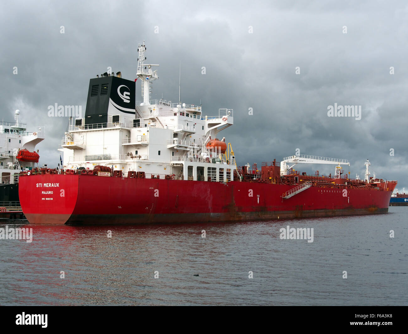 STI Meraux (ship, 2014), IMO 9681118, Port of Amsterdam Stock Photo - Alamy