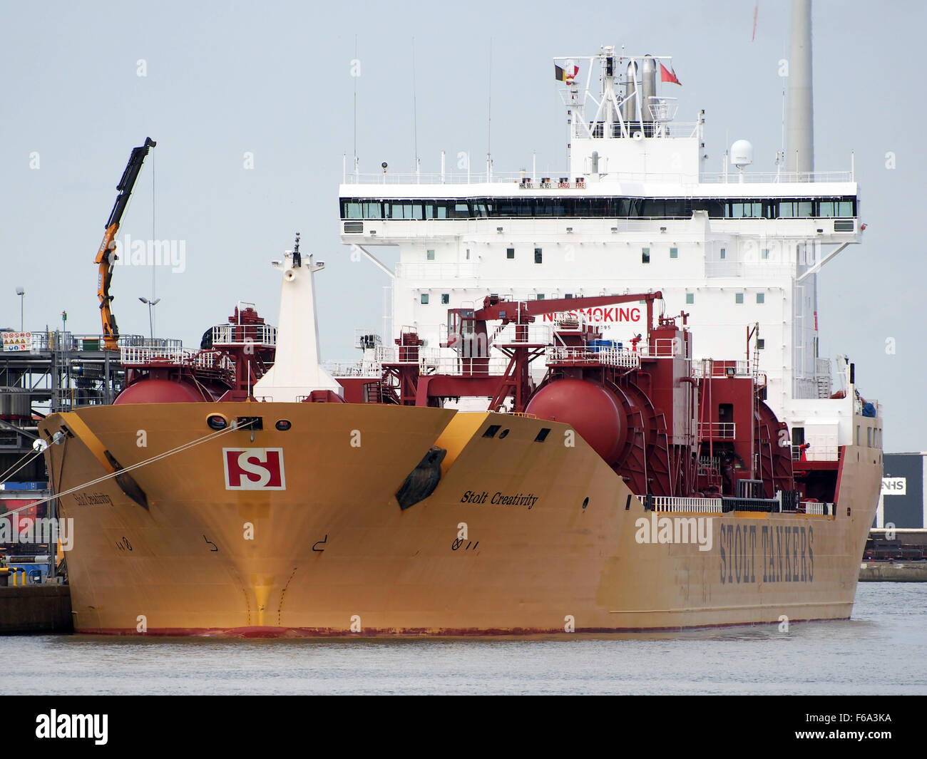 Stolt Creativity - IMO 9102095, Port of Antwerp Stock Photo - Alamy