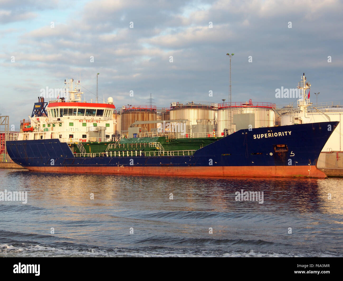 Superiority, a vessel with IMO 9285201, is docked at the Port of ...